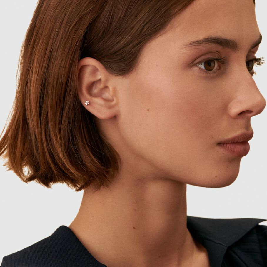 Piercing mini FLOR6 - Cristal / Dorado 02390054-137-TU | Agatha