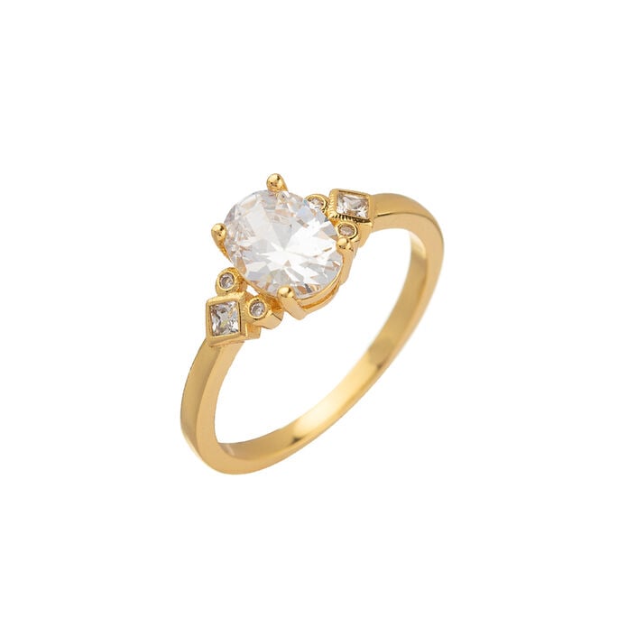 Anillos mujer Dorado | Agatha