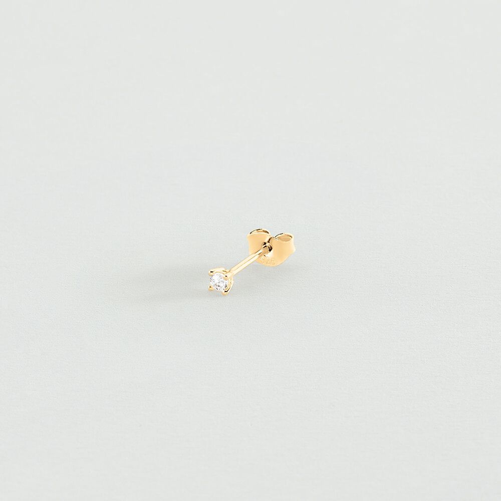 Piercing mini MINI - Cristal / Dorado 02390085-137-TU | Agatha